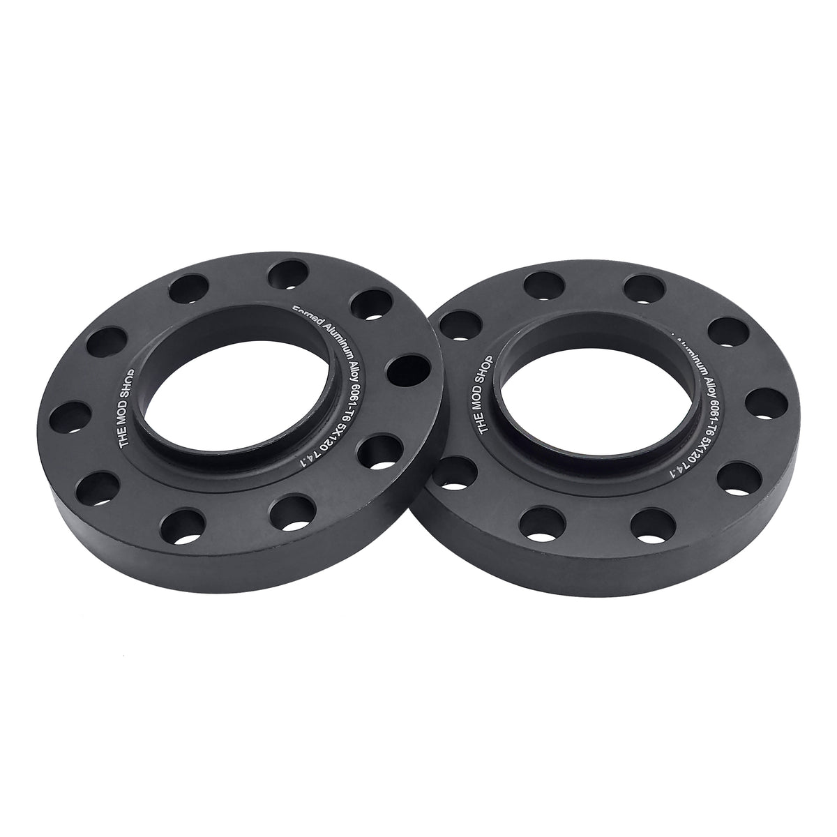 20mm BMW Alloy Wheel Spacers Kit 5X120 74.1 - X5, X6 E70, E71 F15, F16 ...