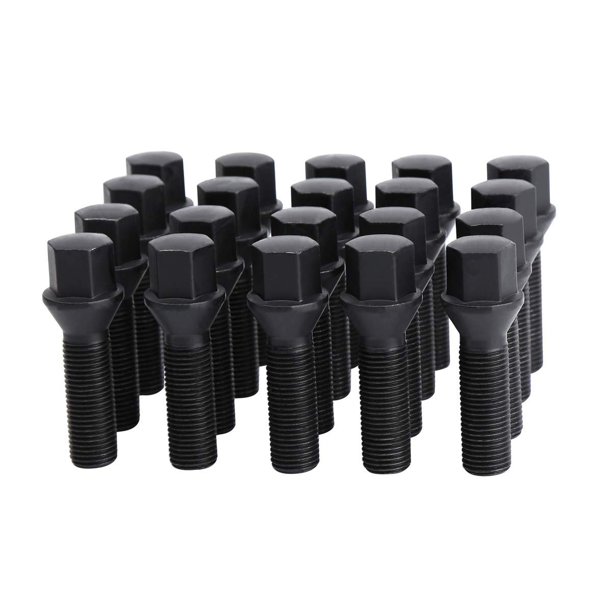 10PCS BMW Extended Wheel Bolts - M14X1.25 Black Late Model BMW Mini F2 ...