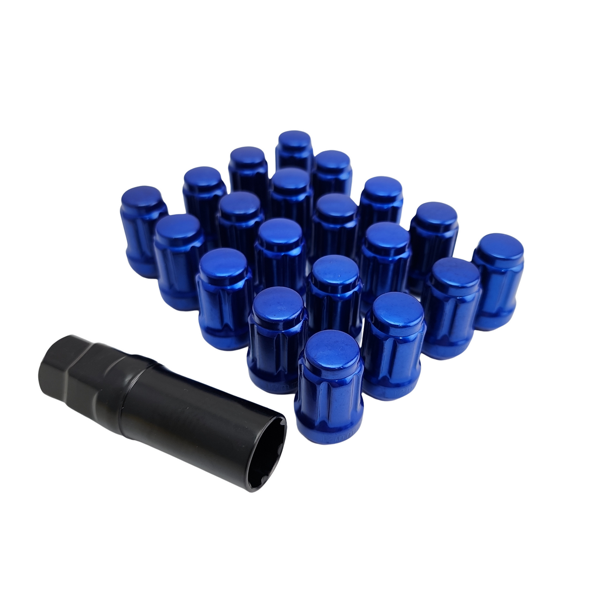 Spline Drive Steel Wheel Nuts - Blue – The Mod Shop